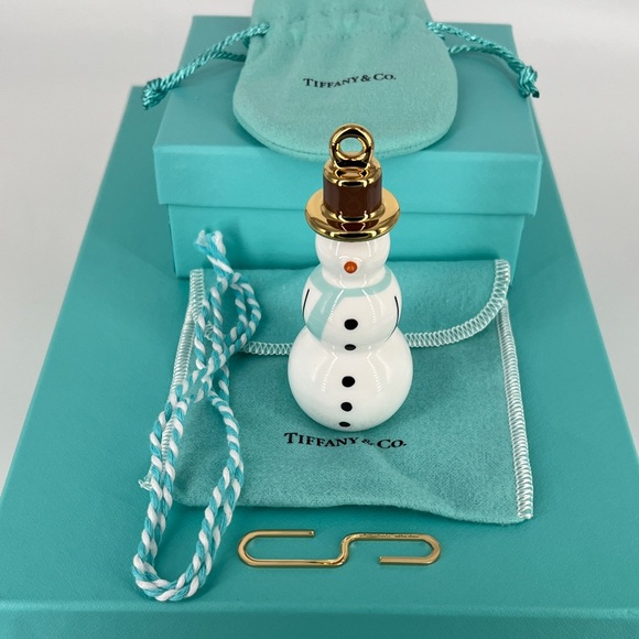Tiffany & Co. | Holiday | Tiffany Co Snowman Christmas Ornament | Poshmark